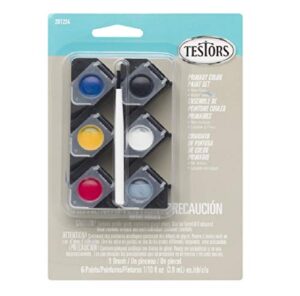 paint & glue – testors primary color paint set