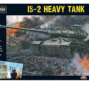 Bolt Action is-2 Heavy Tank 1:56 WWII Military Wargaming Plastic Model Kit