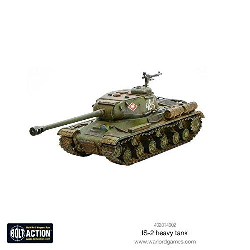 Bolt Action is-2 Heavy Tank 1:56 WWII Military Wargaming Plastic Model Kit