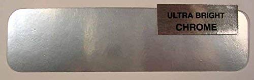 Bare Metal Foil Co 007 6x11 Thin Sheet Ultra Bright Chrome Foil