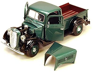 Motormax 1937 Ford Pickup Truck Green 1:24 Diecast Car