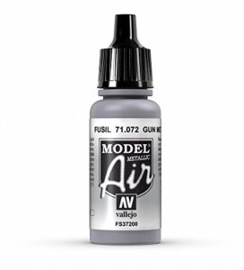 vallejo gun metal paint, 17ml