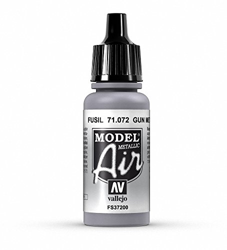 Vallejo Gun Metal Paint, 17ml