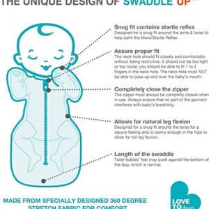 Love To Dream Swaddle UP, Gray, Small, 8-13 lbs, Dramatically Better Sleep, Allow Baby to Sleep in Their Preferred arms up Position for self-Soothing, snug fit Calms Startle Reflex