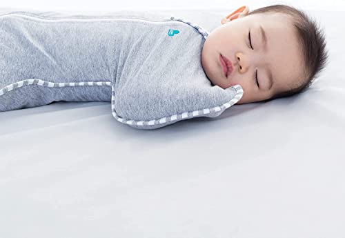 Love To Dream Swaddle UP, Gray, Small, 8-13 lbs, Dramatically Better Sleep, Allow Baby to Sleep in Their Preferred arms up Position for self-Soothing, snug fit Calms Startle Reflex