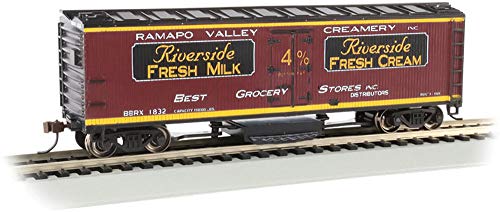 Bachmann Trains - Track Cleaning Reefer - RAMAPO VALLEY, Prototypical Brown (16333)