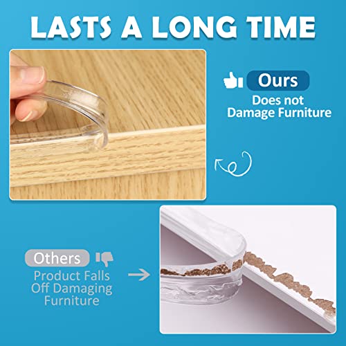 Baby Proofing, Tables Corner Guards Baby Child Safety, 20ft(6m) Soft Bumper Strip Furniture Clear Toddler Edge Corner Protectors, Desk Edge Cushion