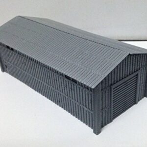 Outland Models Train Large Metal Style Shed for Warehouse/Factory N Scale