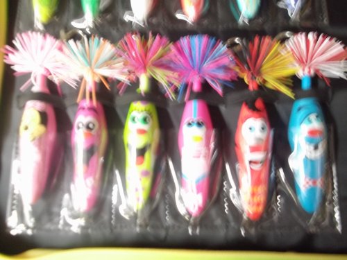 Kooky Pens Variety of 24 Different Variations with Neckstrap and Case