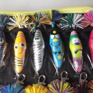 Kooky Pens Variety of 24 Different Variations with Neckstrap and Case