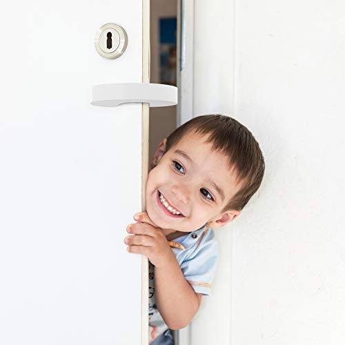 Door Pinch Guard and Door Slam Stopper 6pk. Use Safety Door Guard Made of Soft Foam to Keep Door Open. Serves As a Door Protector for Kids by Arcleer