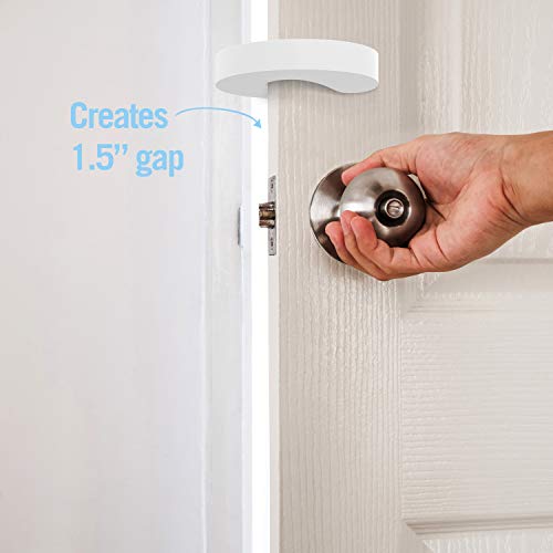 Door Pinch Guard and Door Slam Stopper 6pk. Use Safety Door Guard Made of Soft Foam to Keep Door Open. Serves As a Door Protector for Kids by Arcleer