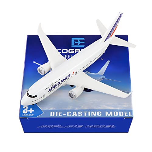 EcoGrowth Model Planes France Plane Airplane Model Airplane Toy Plane die-cast Planes for Collection & Gifts for Christmas, Birthday