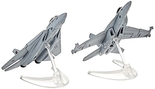 Corgi Top Gun Maverick & Goose's F14 Tomcat (Top Gun 1986) & Rooster's F/A-18 Hornet (Top Gun Maverick) Fit The Box Aircraft Display Models CS90682