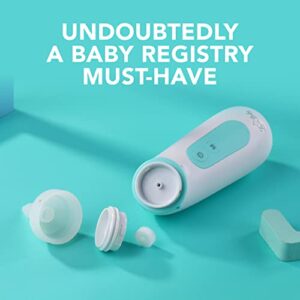 Lunobaby Nasal Aspirator for Babies - Rechargeable Baby Nose Sucker Must-Haves for First Time Mom - Electric Nose Aspirator for Infants and Toddlers