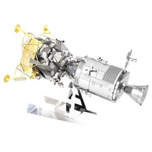 fascinations metal earth apollo csm with lm 3d metal model kit