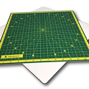 Skyhawk Self-Healing 14-Inch-by-14-Inch 360° Rotating Cutting Mat