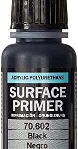 Vallejo Acrylic Polyurethane, 17ml, Black Primer