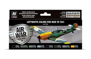 vallejo rlm i set model air paint, 17ml