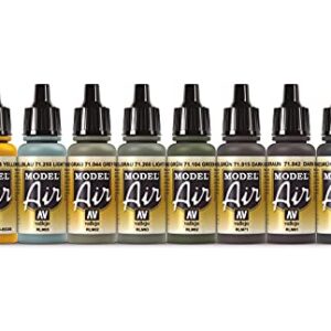 Vallejo RLM I Set Model Air Paint, 17ml