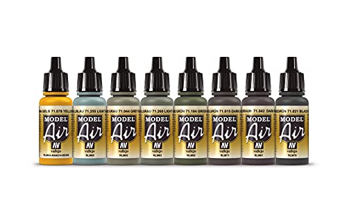 Vallejo RLM I Set Model Air Paint, 17ml