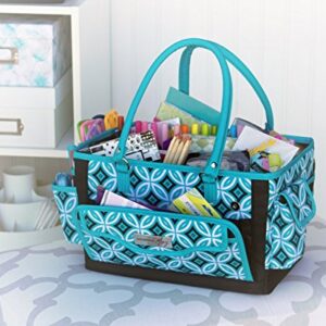 Everything Mary Papercraft Organizer-Teal/Black