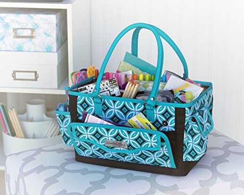 Everything Mary Papercraft Organizer-Teal/Black