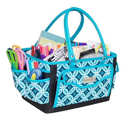 Everything Mary Papercraft Organizer-Teal/Black