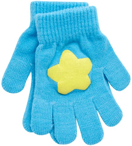 Nickelodeon Boys' Baby Shark Winter Hat and 2 Pairs of Mitten Set (Toddler), Size Age 2-4, Baby Shark Blue/Yellow Glove