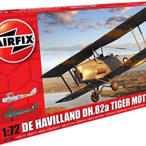 Airfix De Havilland DH.82a Tiger Moth 1:72 Military Aviation Plastic Model Kit A02106