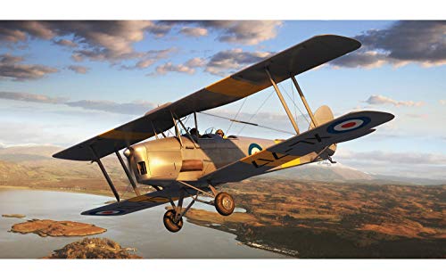 Airfix De Havilland DH.82a Tiger Moth 1:72 Military Aviation Plastic Model Kit A02106