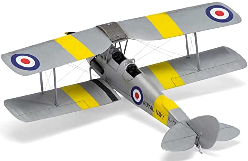 Airfix De Havilland DH.82a Tiger Moth 1:72 Military Aviation Plastic Model Kit A02106