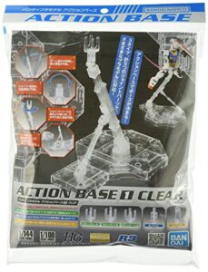 bandai hobby – clear action base1 display stand 1/100 (box/10), bandai