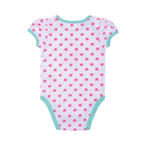 Disney Baby-Girls The Little Mermaid Ariel Bodysuit, Pink, 0-3 Months (Pack of 3)