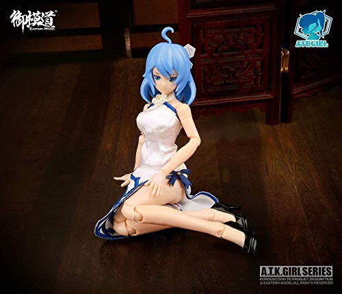 Eastern Model ATK Girl 1/12 Scale Four Symbols Series Clothes Cheongsam Set for Mecha Girl Model Figures