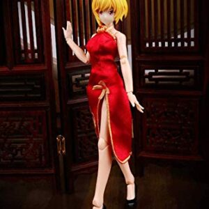 Eastern Model ATK Girl 1/12 Scale Four Symbols Series Clothes Cheongsam Set for Mecha Girl Model Figures