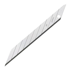 nt cutter 9mm snap-off precision blades, 30 degree blades, 100-blade/pack, 1 pack (bd-1800)