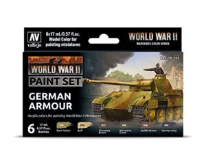 model color wwii german armour