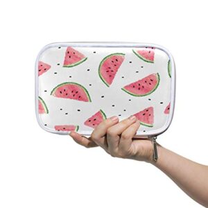 pencil case watermelon print pencil bag pen pouch big capacity makeup brush bag for kids girls boys women school college