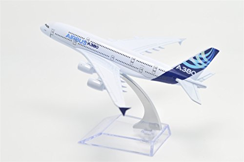 TANG DYNASTY(TM 1:400 16cm Air Bus Original Airbus A380 Metal Airplane Model Plane Toy Plane Model