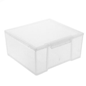 12 Storage Square Clear Container For Crafts Beads Small Items Organizer 2 inches Square