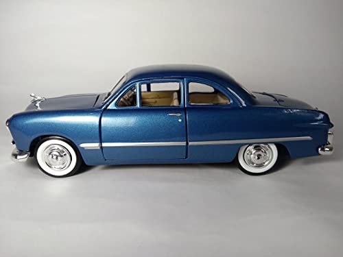 1949 Ford Coupe, Metallic Blue - Showcasts 73213 - 1/24 Scale Diecast Model Car, but NO Box