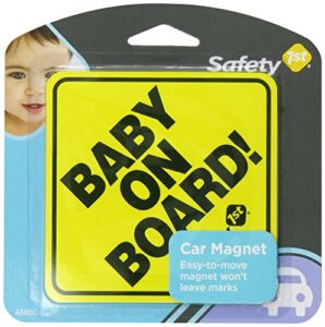 safety 1st baby on board sign magnet