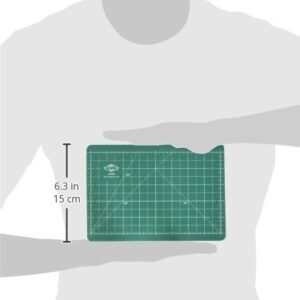 ALVIN Self-Healing Cutting Mat Kit 6"x8.5" Model GM0668 Double-Sided Mat with Art Knife, GBM Series, Gridded Rotary Cutting Board for Crafts, Sewing, Fabric - 6 inches x 8.5 inches