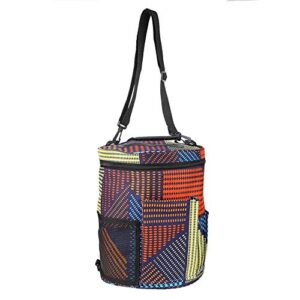 Crochet Bags,Cylinder Storage Bag Knitting Yarn Crochet Tool Organizer Container