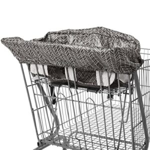 Skip Hop Shopping Cart Cover, Take Cover, Grey Feather