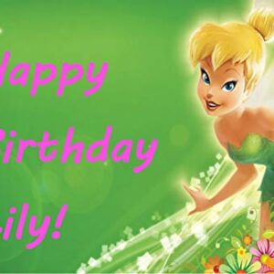 Next Day Shipping 3x5 feet Tinkerbell Vinyl Banner