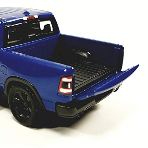 Kinsmart Dodge Ram 2019 Navy Blue 1500 Pickup Truck1/46 O Scale Diecast Truck