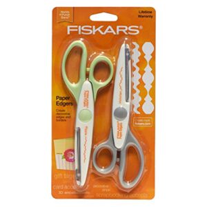 fiskars edger ripple and victorian, 2-pack