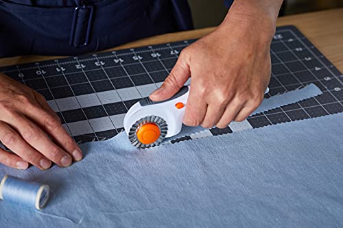 Fiskars Rotary Blade Ø 45 mm Pinking, Roll Blade Zigzag, 1003735